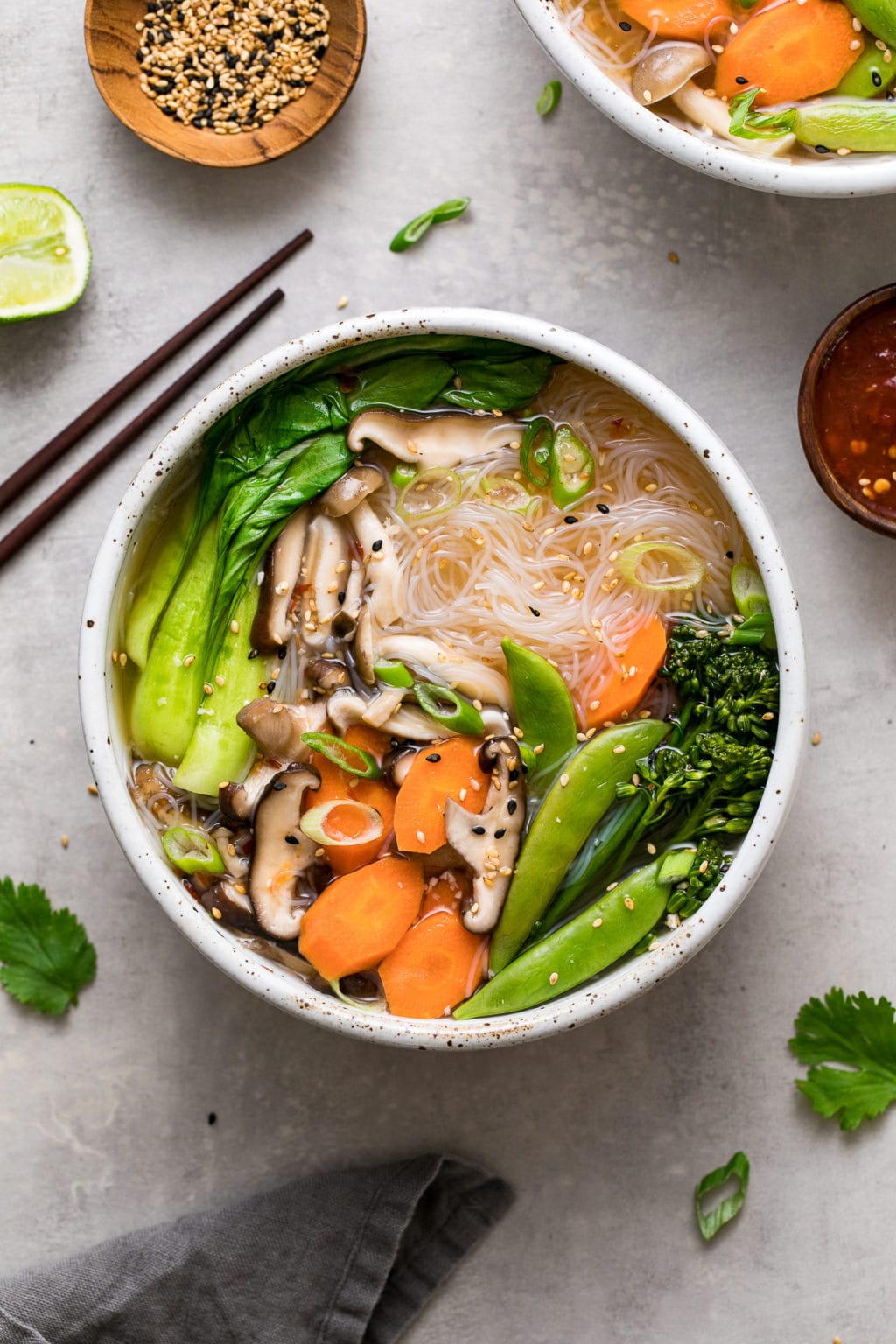 Red Hot Miso Noodle Bowl (Quick + Easy Recipe) - The Simple Veganista