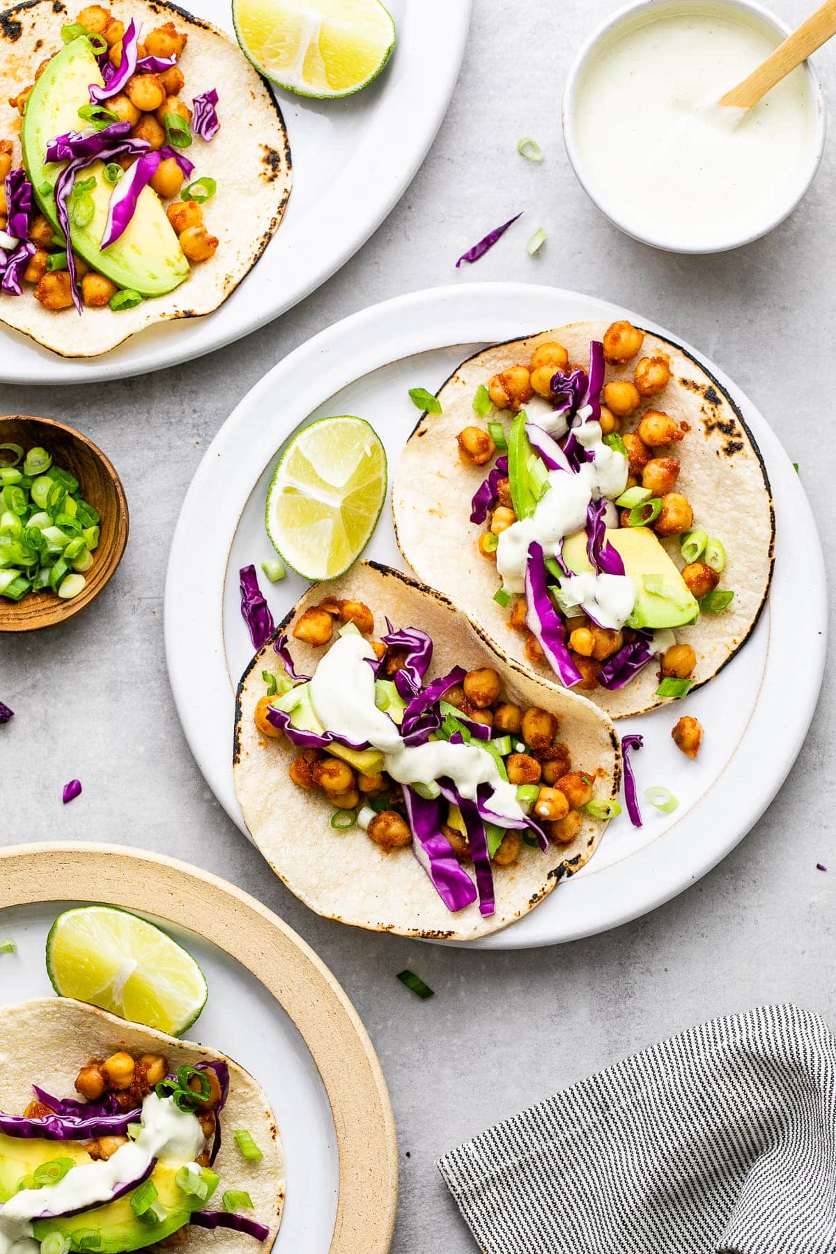 Buffalo Chickpea Tacos (Quick + Easy Recipe) - The Simple Veganista
