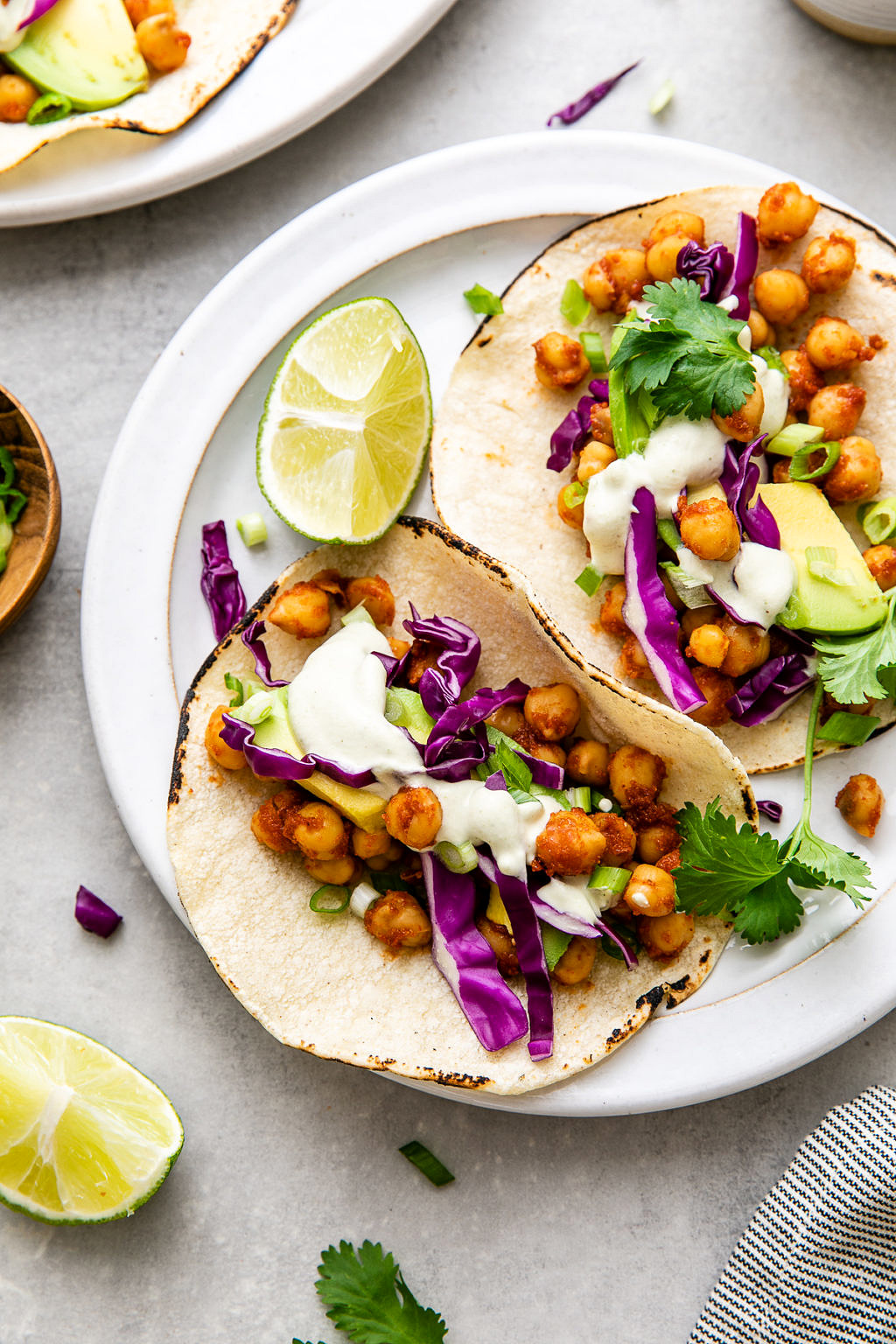 Buffalo Chickpea Tacos (Quick + Easy Recipe) - The Simple Veganista