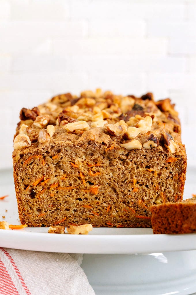 Carrot Banana Bread (Vegan) - The Simple Veganista