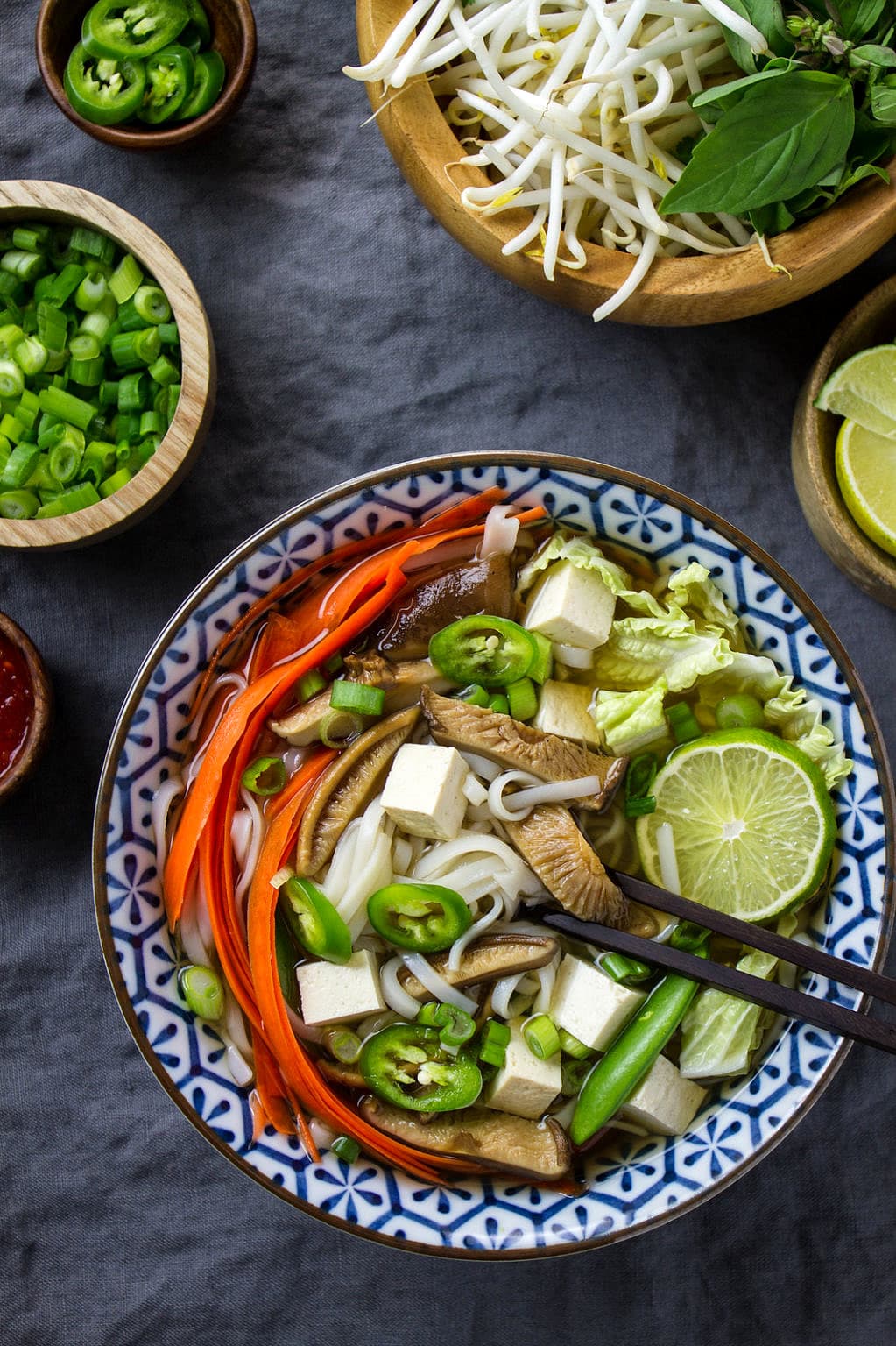 SIMPLE VEGAN PHO (VIETNAMESE NOODLE SOUP) - TSV
