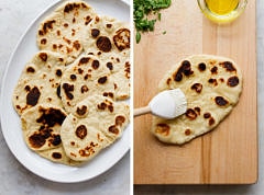 Vegan Naan (Indian Flatbread) - Super Soft & Easy Recipe