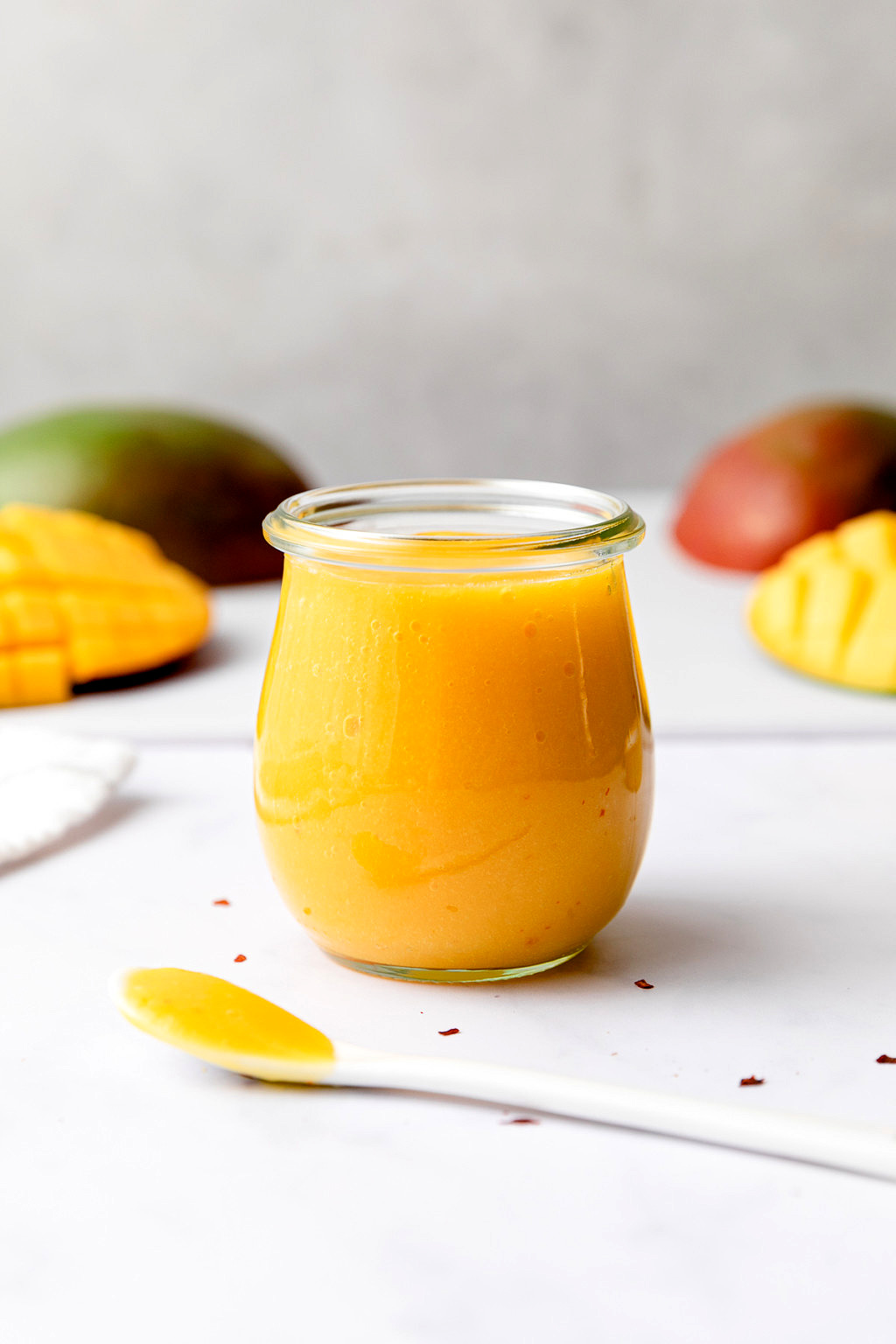 Spicy Mango Salad Dressing (Quick + Easy Recipe) - The Simple Veganista